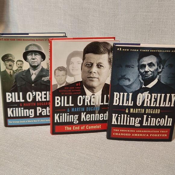 Books | Other | Bill Oreilly Lot Of 3 Books Hardcover Killing Patton ...